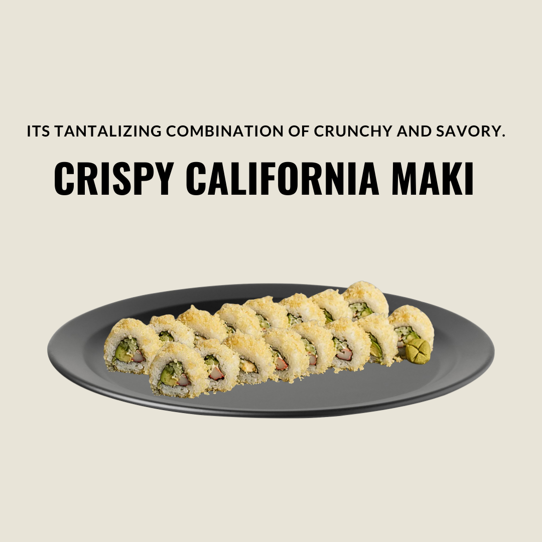 Crispy California Maki – Tokyo Sushi Station