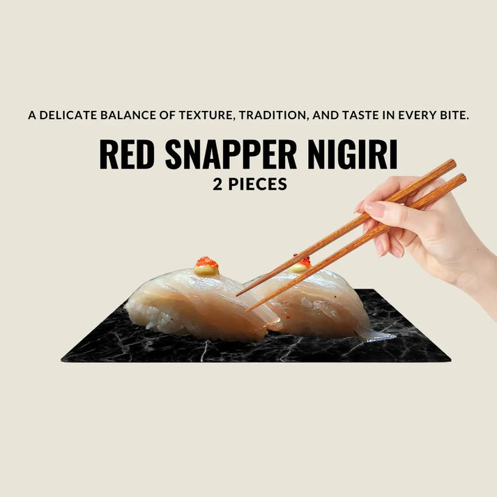 Red Snapper Nigiri (2pcs) – Tokyo Sushi Station