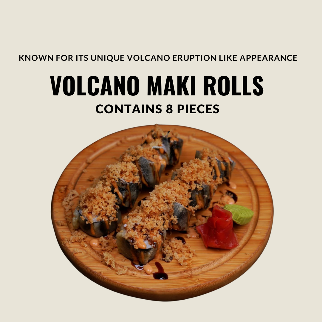 Volcano Maki Rolls – Tokyo Sushi Station